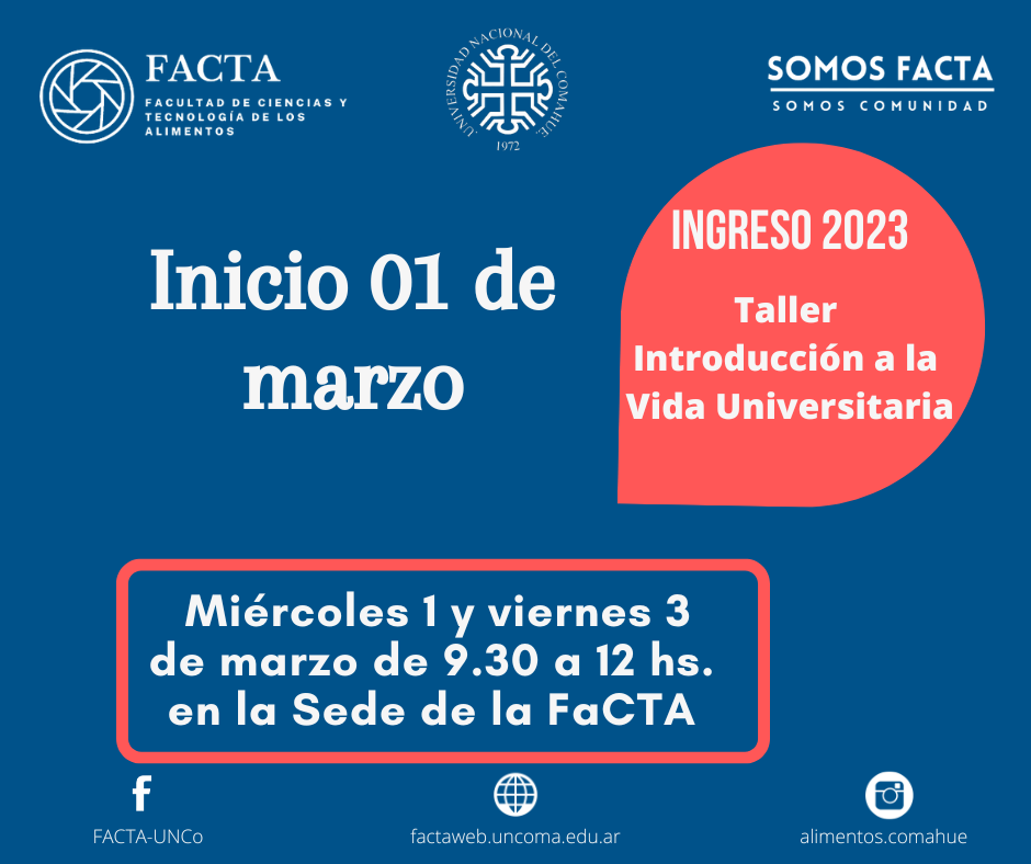 Ciclo de Introducción a la Vida Universitaria – factaweb