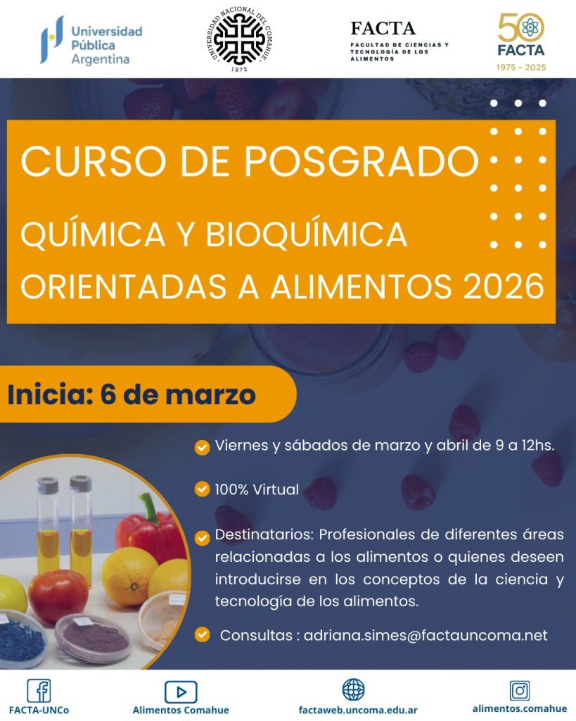 factaweb – Facultad de Ciencias y Tecnología de los Alimentos